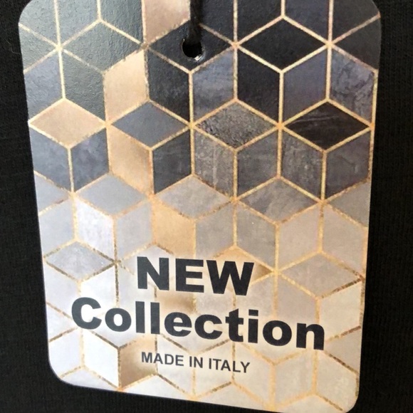 M Made In Italy | Tops | New Collection Italy Linen Metallic And ...